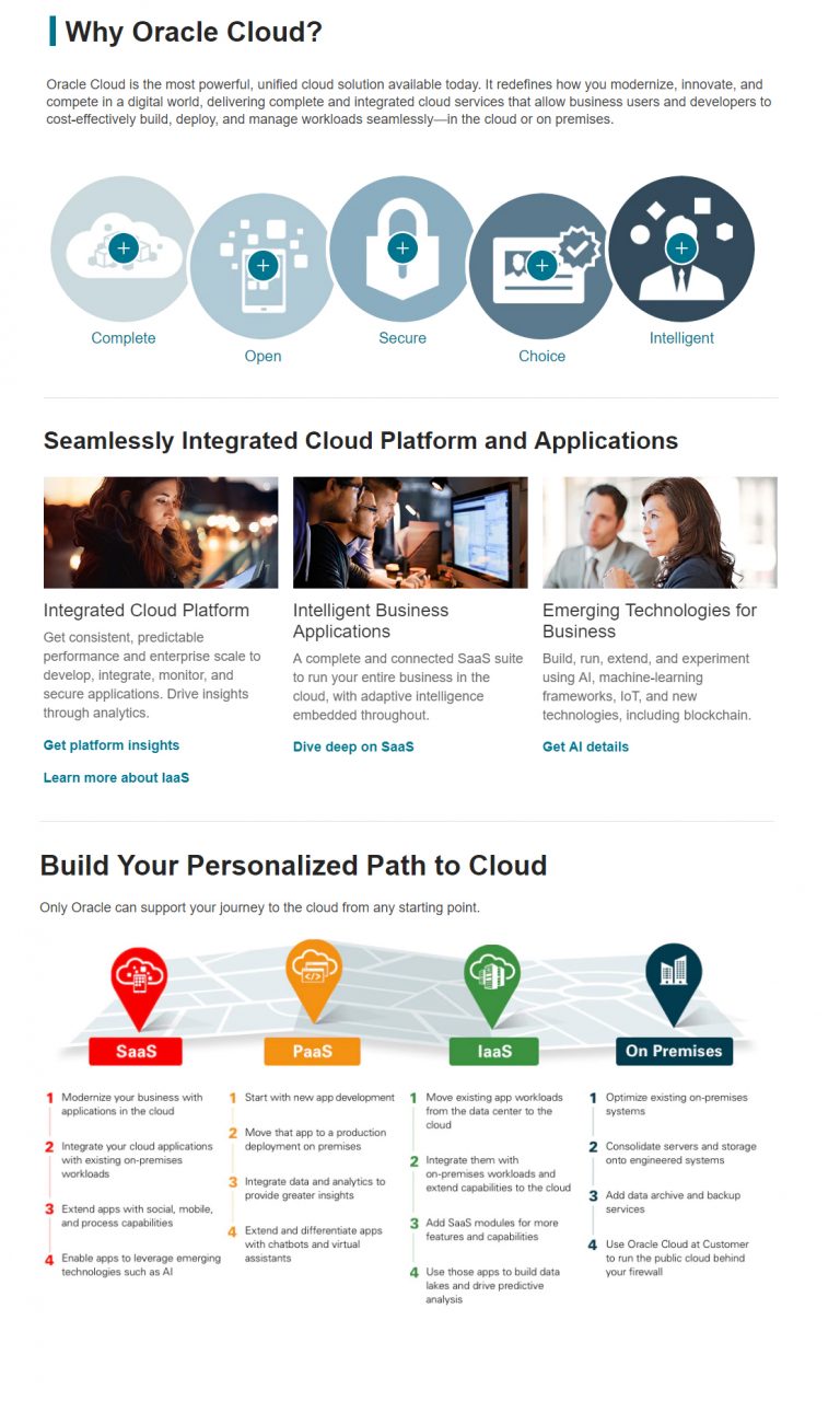 Oracle solution - Elite